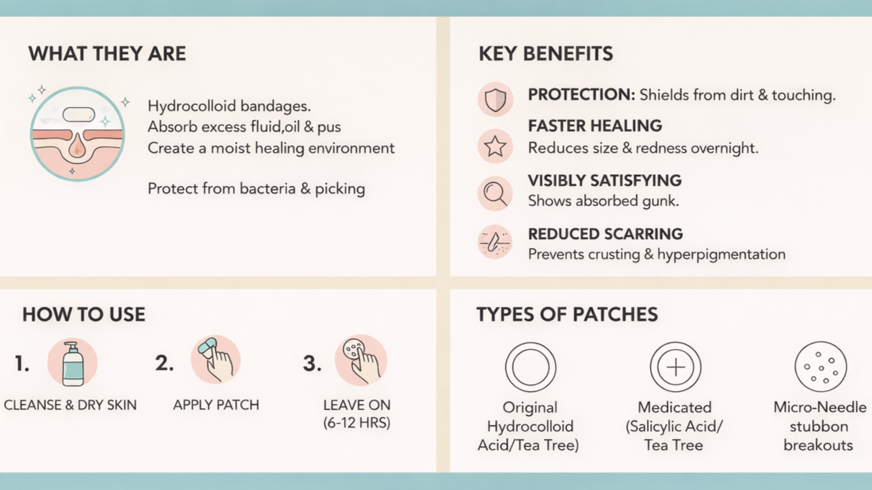 Pimple Patches | Best Guide 2026 - Dr. Desai's Skin, Hair & Laser Clinic